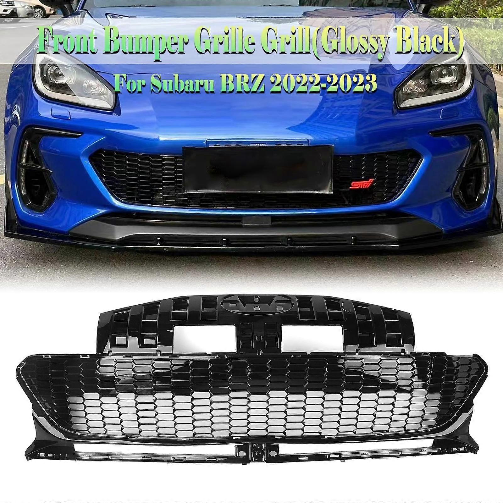 For Subaru BRZ ZD8 2022-2023 Coupe 2-Door Front Grille Grill Honeycomb ...