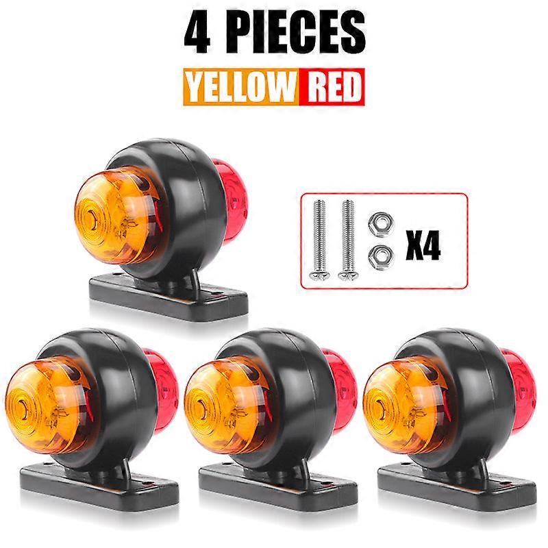 Truck Trailer LED Double Sides Marker car lights Universal Signal car ...