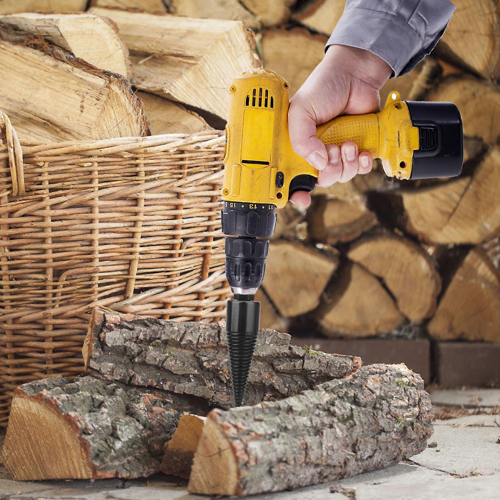 100% New, Industrial Speed Twist Drill Bit Wood Firewood Log Splitter ...