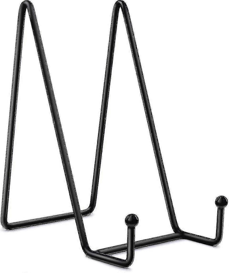 6 Inch Plate Holders For Display -2pcs Plate Holder Black Iron Easel ...