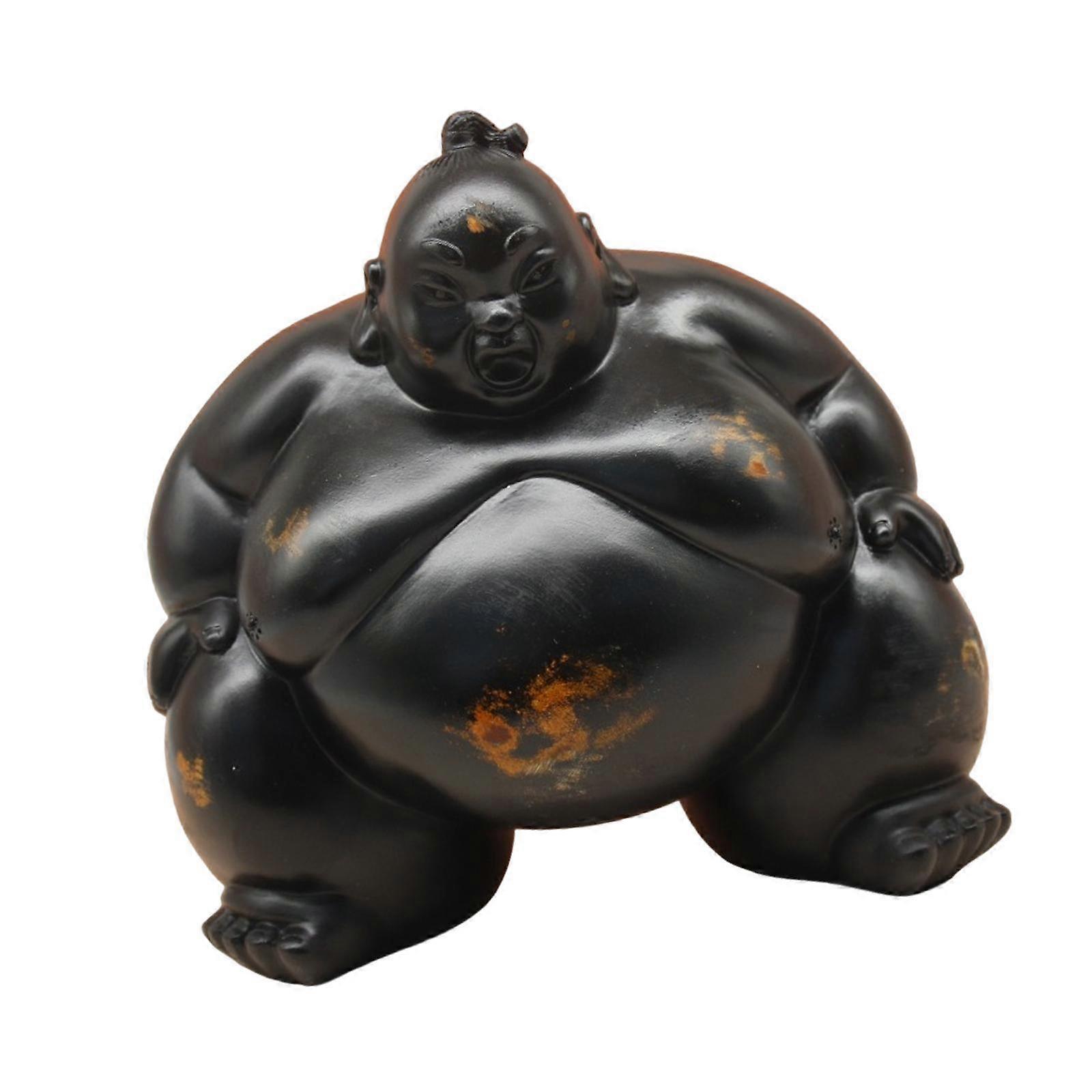 Sumo Figurine Realistic Details Desktop Decoration for Entrance Office ...