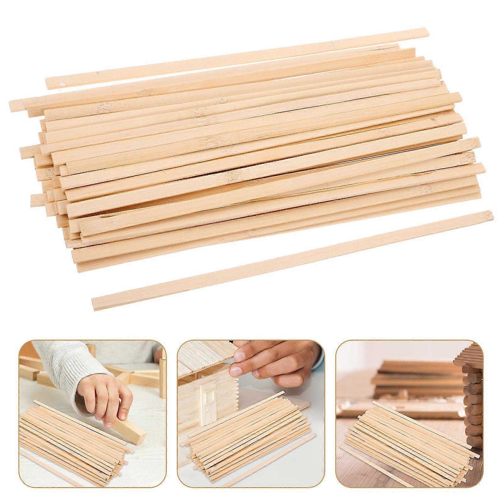 50pcs Wood Sticks Crafting Wood Stick Wood Stick Photo Props Wood ...
