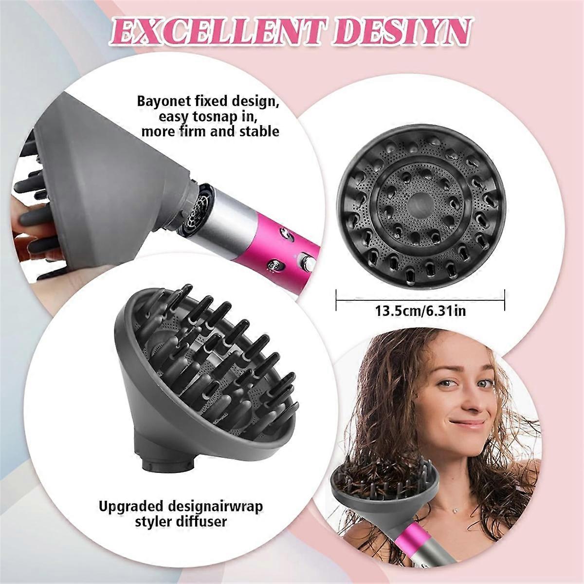 Diffuser Nozzle Curling Iron Converting for Dyson Airwrap HS05 HS03 ...