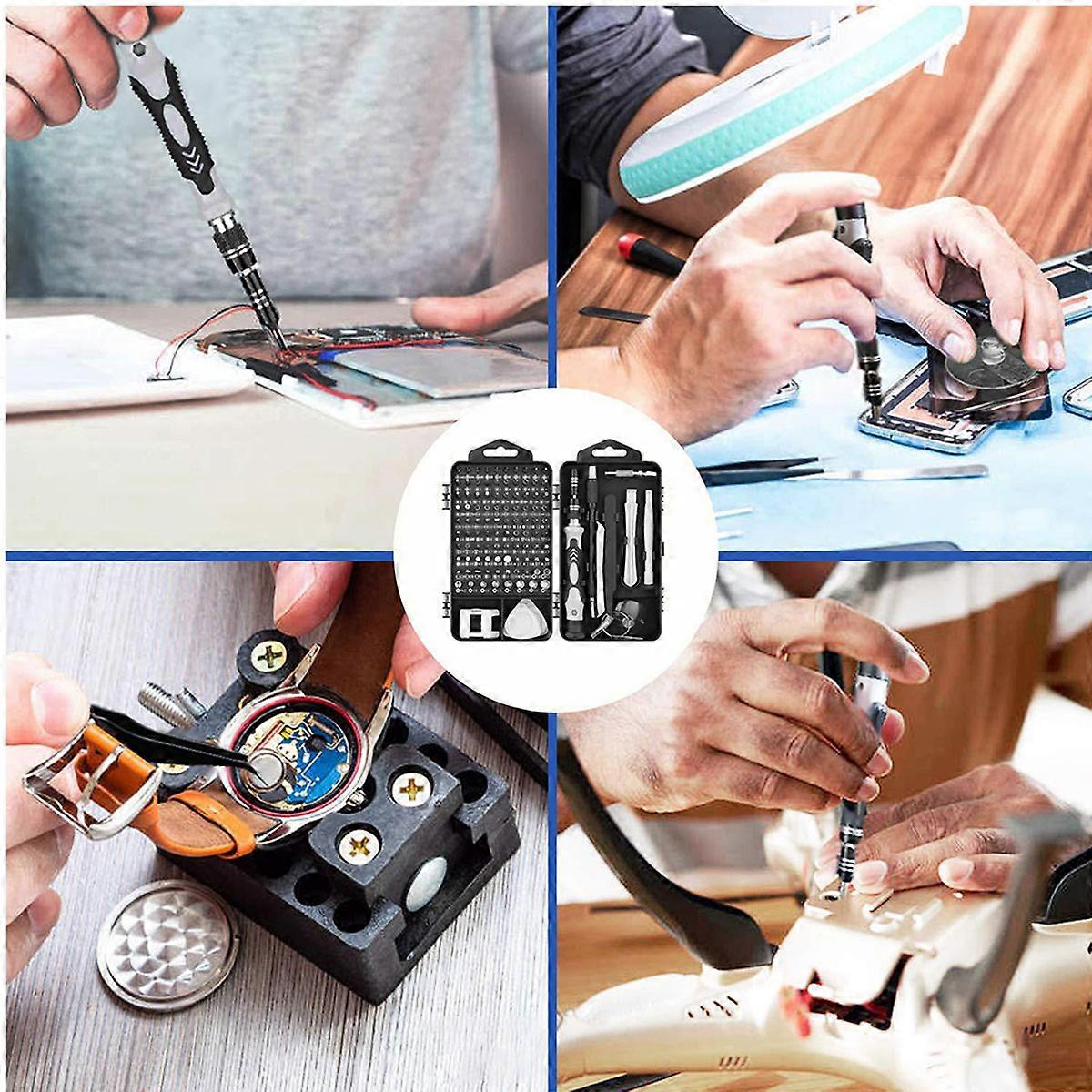 115 in 1 Precision Mechanic Screwdriver Set For PC Mobile Phone Glasses Watch Tool EN | Fruugo UK