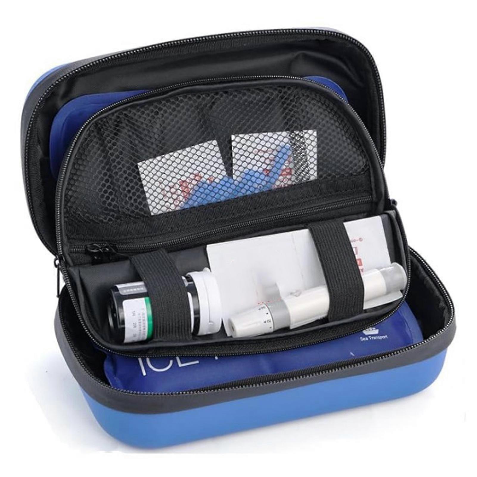 Insulin Cooler Refrigerated Box with Thermometer Temperature Display ...