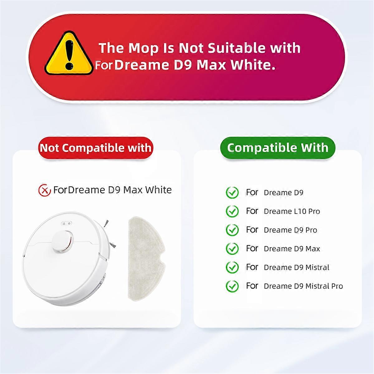 For D9, D9 Max, L10 Pro, Trouver LDS Finder Roller Side Brush Hepa ...