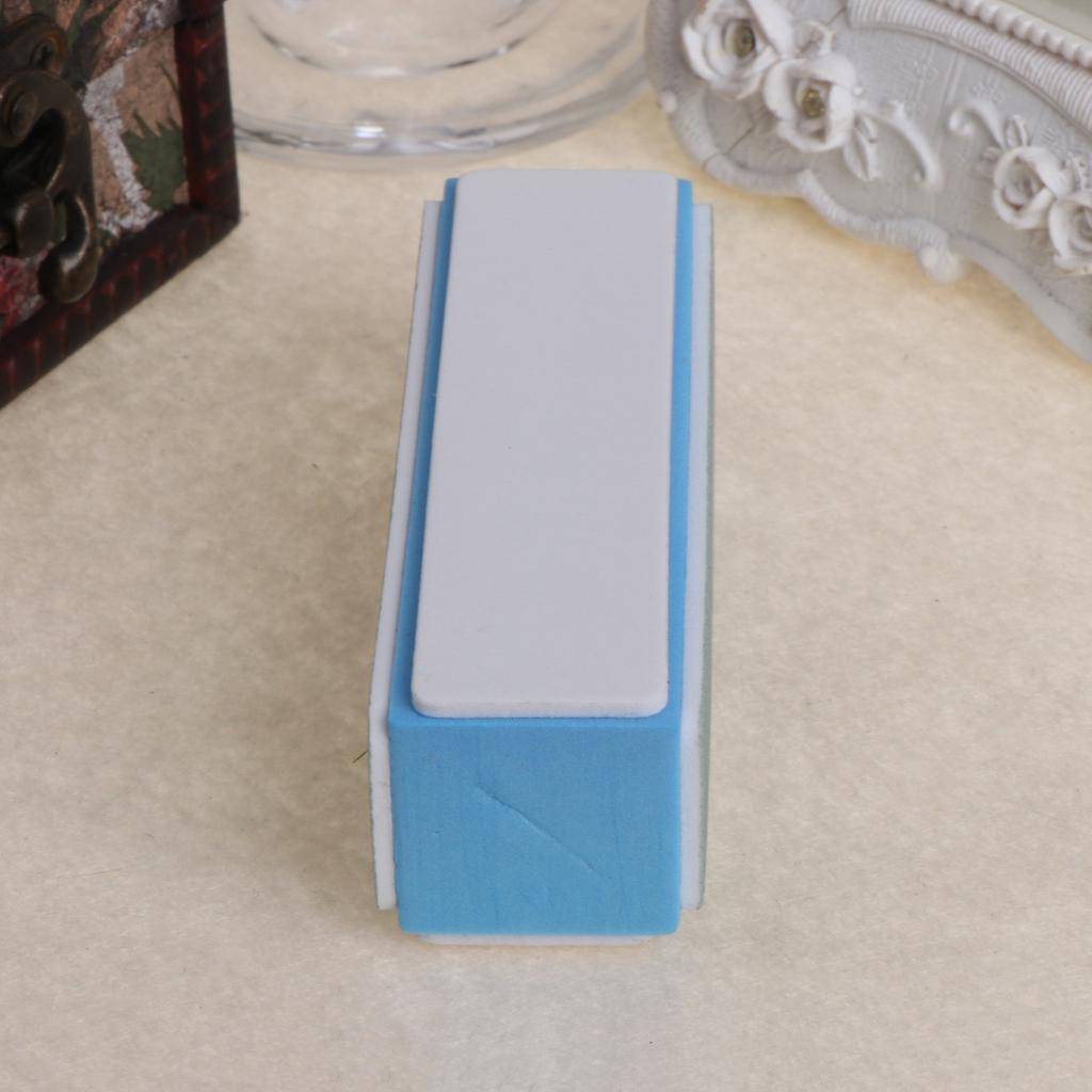 Polishing Block Buffing Blue White Nail File Pedicure Care Nail Art ...
