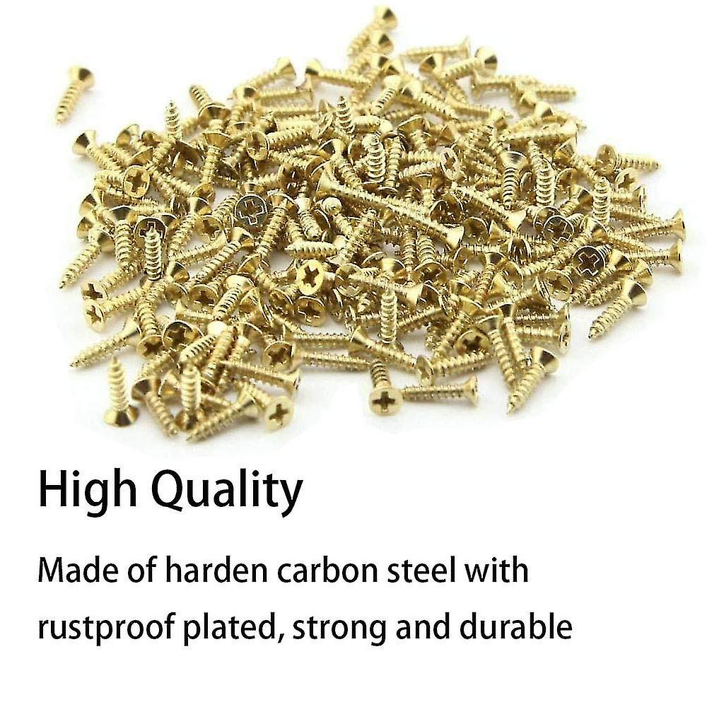 1200 Assortment Small Steel Flat Head Wood Screws 5mm 6mm 7mm 8mm 10mm ...