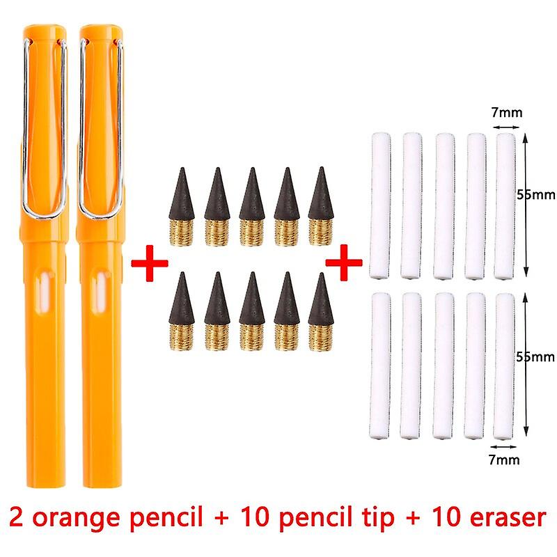 22 Pcs/set Pencils Unlimited Writing No Ink Pen Stationery Student ...