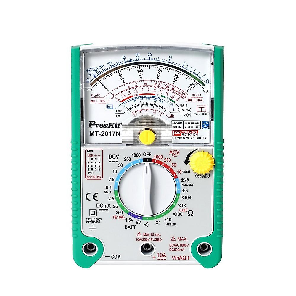 Pro'skit Ac/dc Analog Graph Pointer Multimeter Ammeter Measured ...