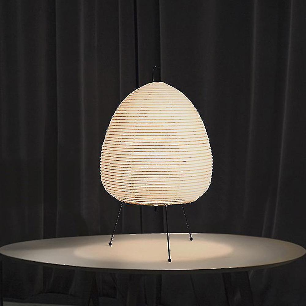 Japanese Design Akari Noguchi Table Lamp: Rice Paper Standing Lamp ...
