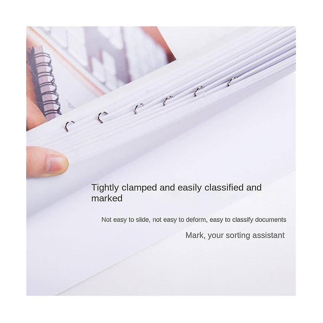 Nickel-plated Paper Clip Back-type Buckle Back-line Needle Clip File ...