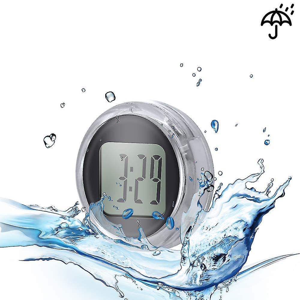 2-pack Motorcycle Clock, Universal Digital Waterproof And Shockproof ...
