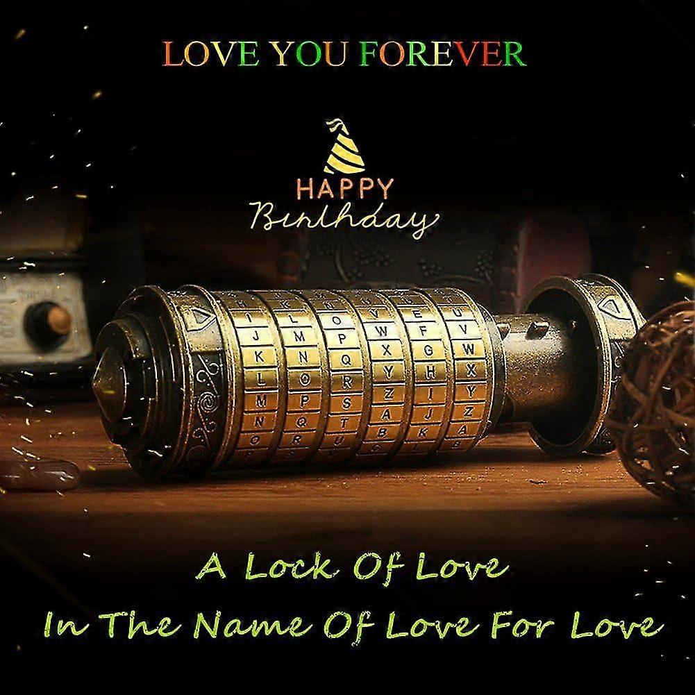 Da Vinci Code Mini Cryptex For Christmas Valentine's Day Most ...
