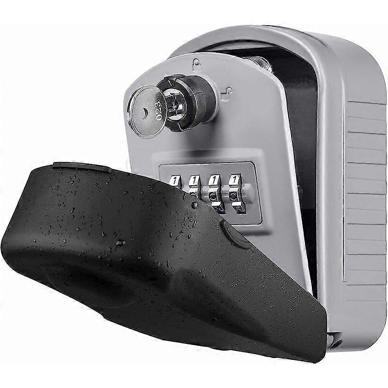 Safe Key Box [New Generation] Large Outdoor Key Safe with 4 Emergency ...