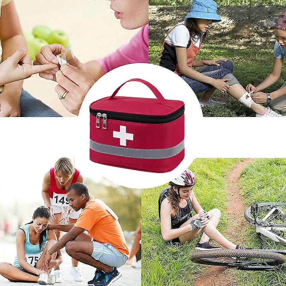 First Aid Bag First Aid Kit Empty Medical Storage Bag Trauma Bag for ...