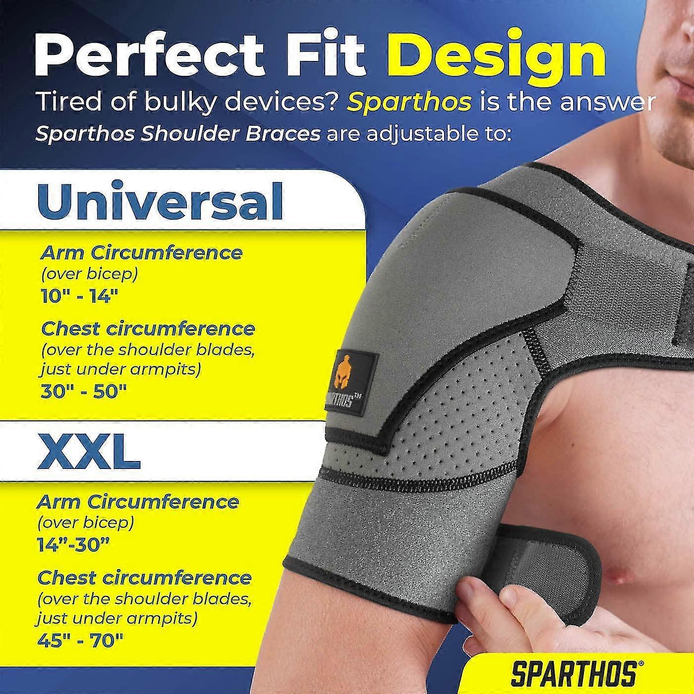 Shoulder Brace - Support And Compression Sleeve For Torn Rotator Cuff ...