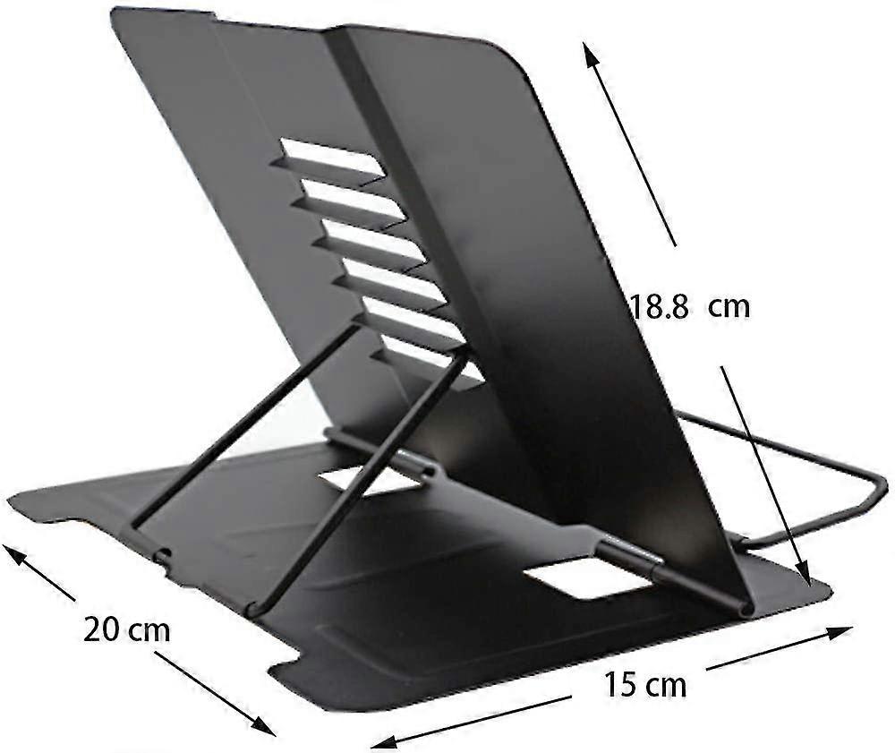 Portable Book Stand, Adjustable Recipe Book Holder For Reading Display ...