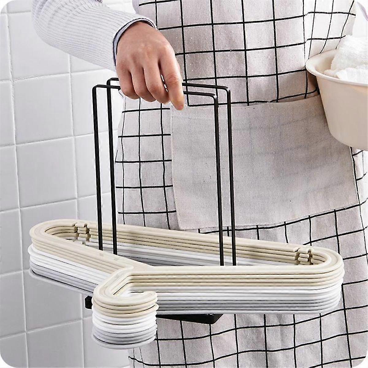 Hanger Organizer,hanger Storage Stacker Stand,portable Sturdy Organizer ...