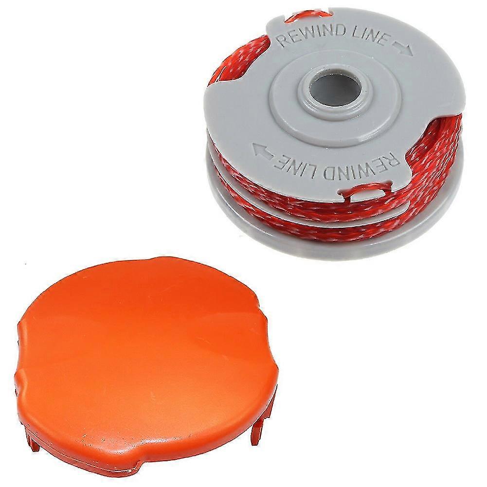 Double Autofeed Spool & Line & Spool Cap Cover For Flymo Strimmers ...