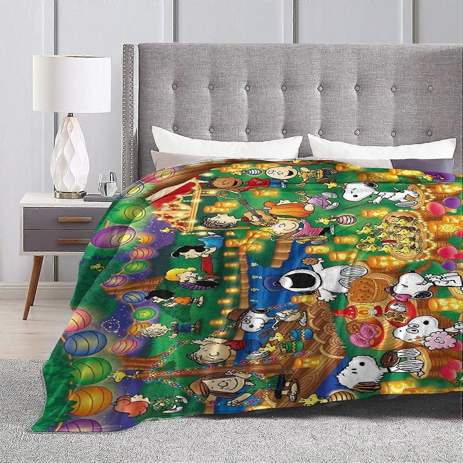 Vintage Snoopy Blanket Ultra-Soft Micro Fleece Blanket Multiple Sizes ...