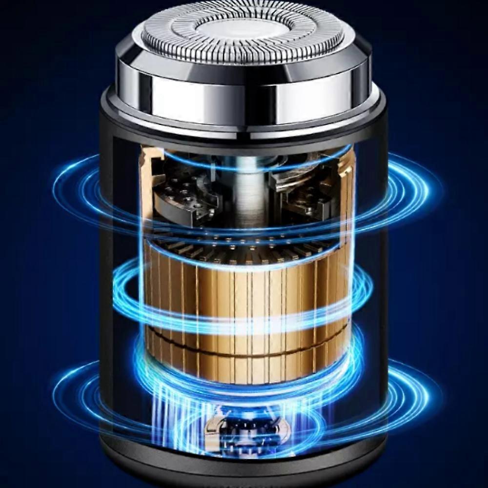 2-in-1 Portable Mini Capsule Shaver,Washable Electric Beard Razor with ...