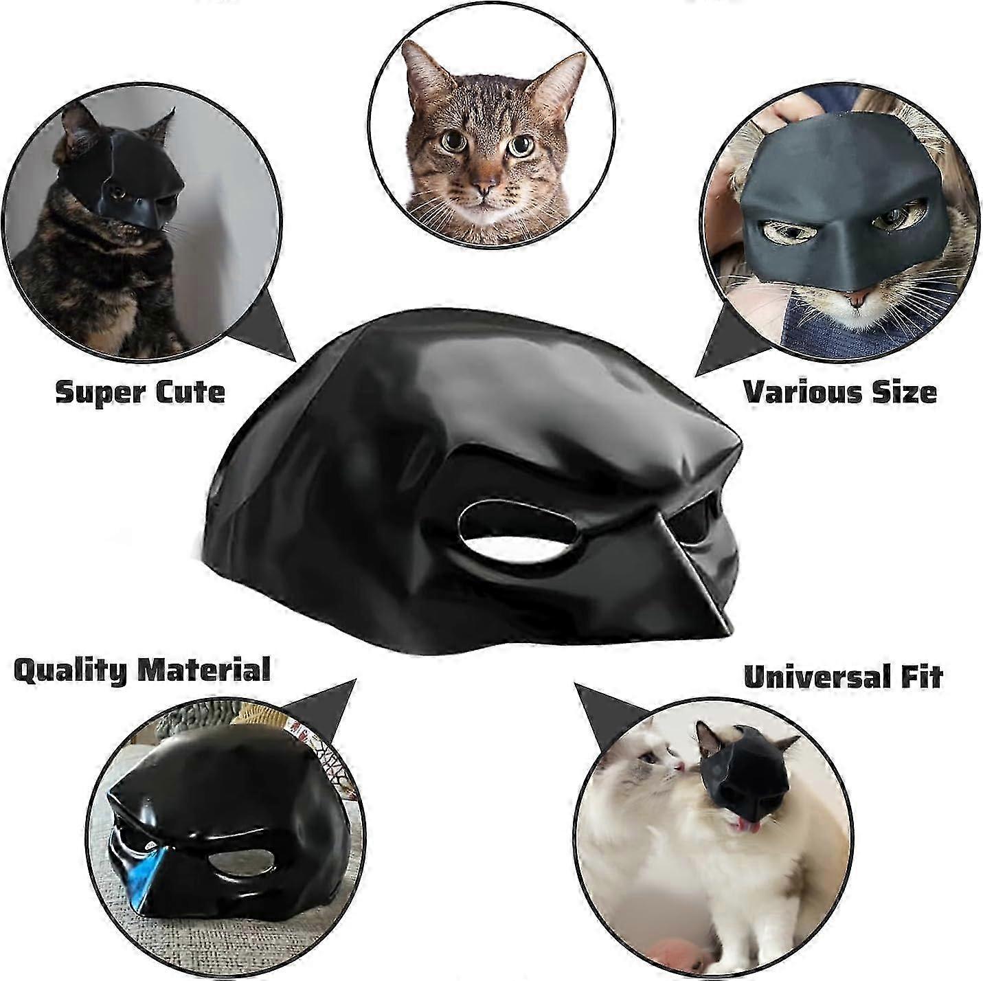Cat Bat Mask, Cat Bat Cosplay Hat, Bat Mask for Cat, Bat Cat Avenger ...