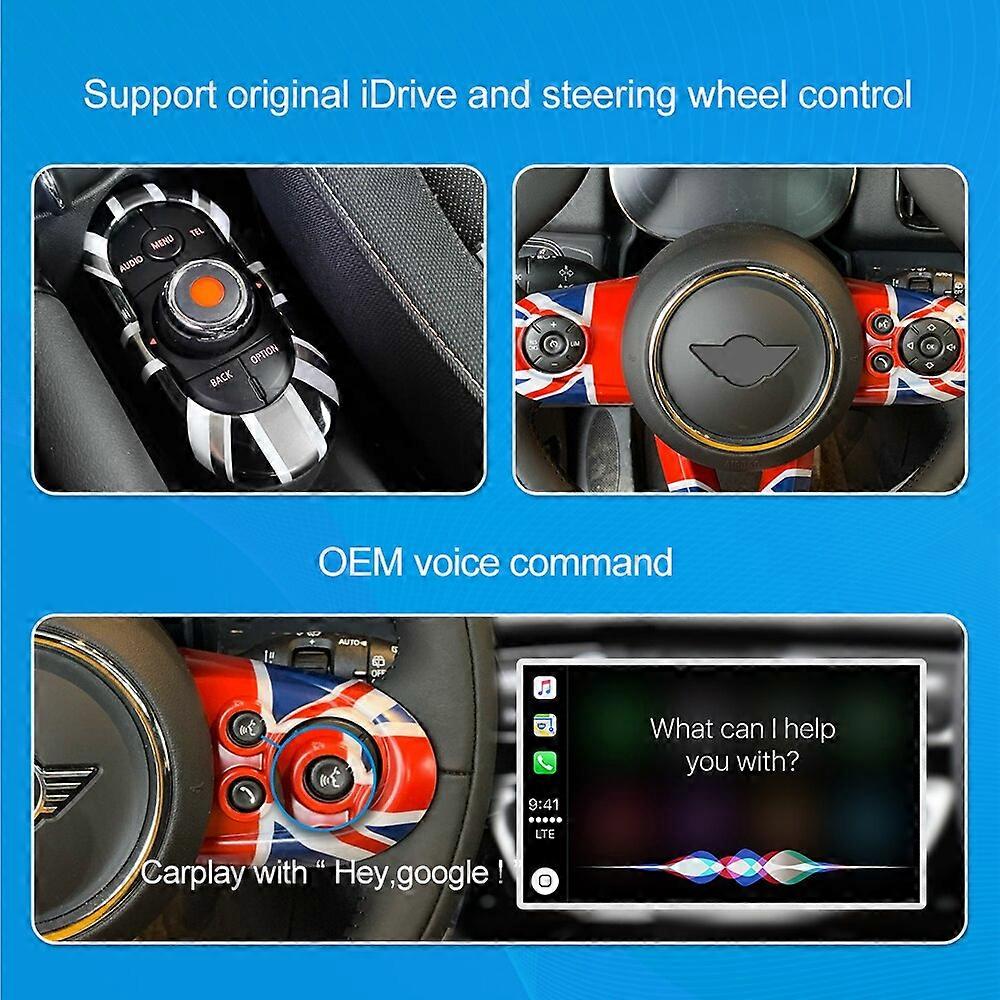 Wireless Carplay Android Auto Box For MINI Cooper R56 R57 F55 F56 F57 ...