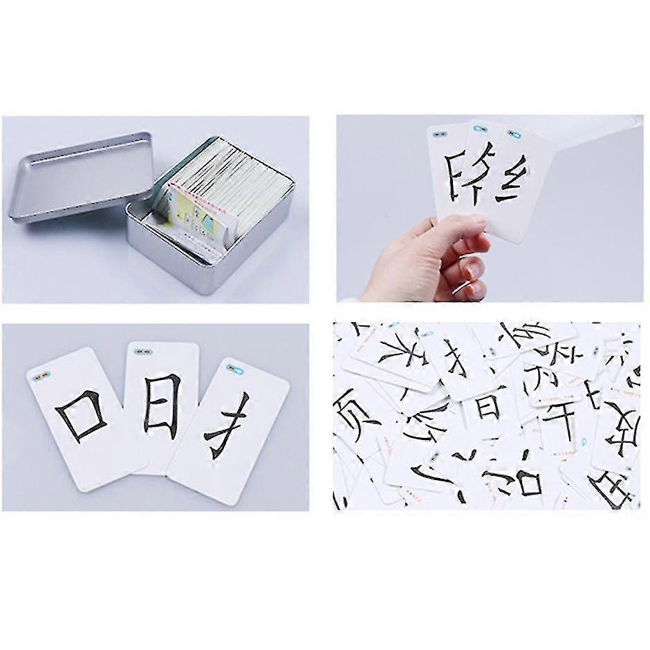 120 Chinese Character Cards With Radical Combinations Game Tool For ...