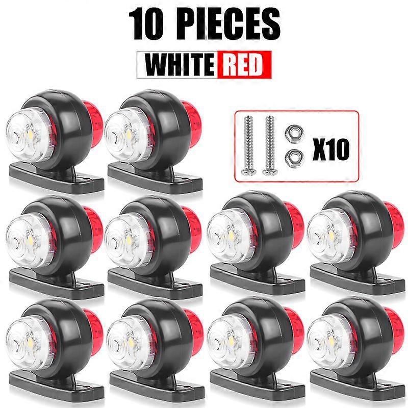 Truck Trailer LED Double Sides Marker car lights Universal Signal car ...