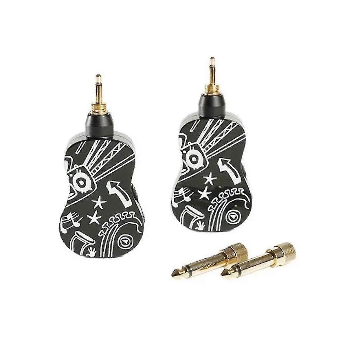 Wireless Guitar System 2.4Ghz Guitar Pickup Transmitter Receiver for ...