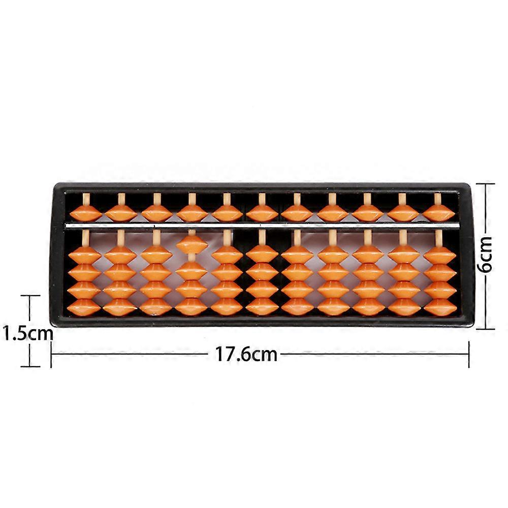 Abacus Toy 11 Digits Kid School Learning Math Arithmetic Toy Chinese ...