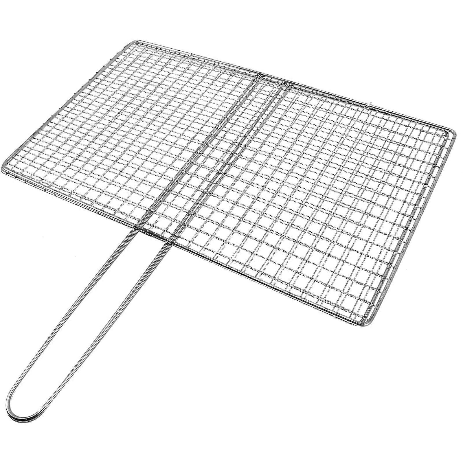 Portable Grill Basket Outdoor Fish Grill Basket Camping Fish Grill ...