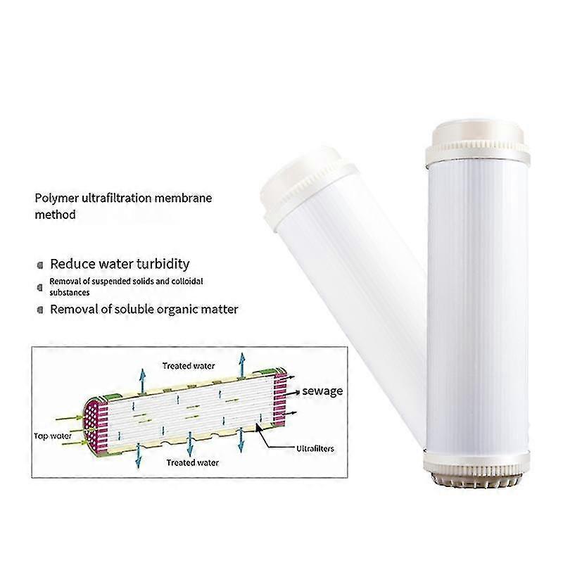 10 Inch Socket Type Uf Hollow Fiber Ultrafiltration Membrane Filter 0. ...