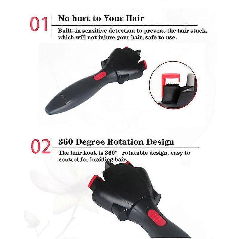 Electronic Quick Twist Hair Braiding Tool Automatic Hair Braider ...