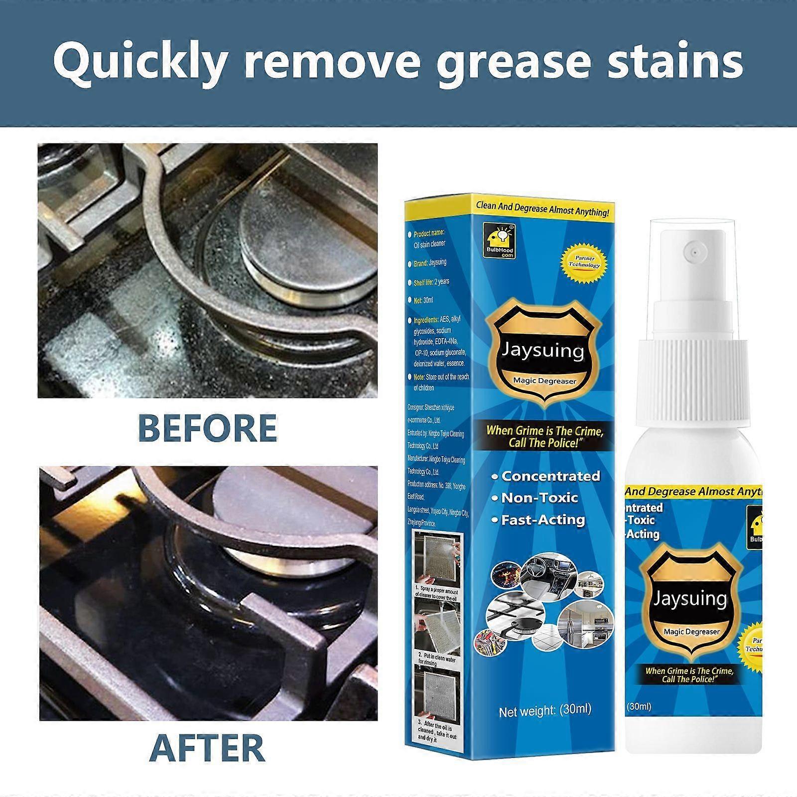 Grease Cleaner Kitchen Hood Heavy Grease Cleaning Tile Stove Dissolves ...