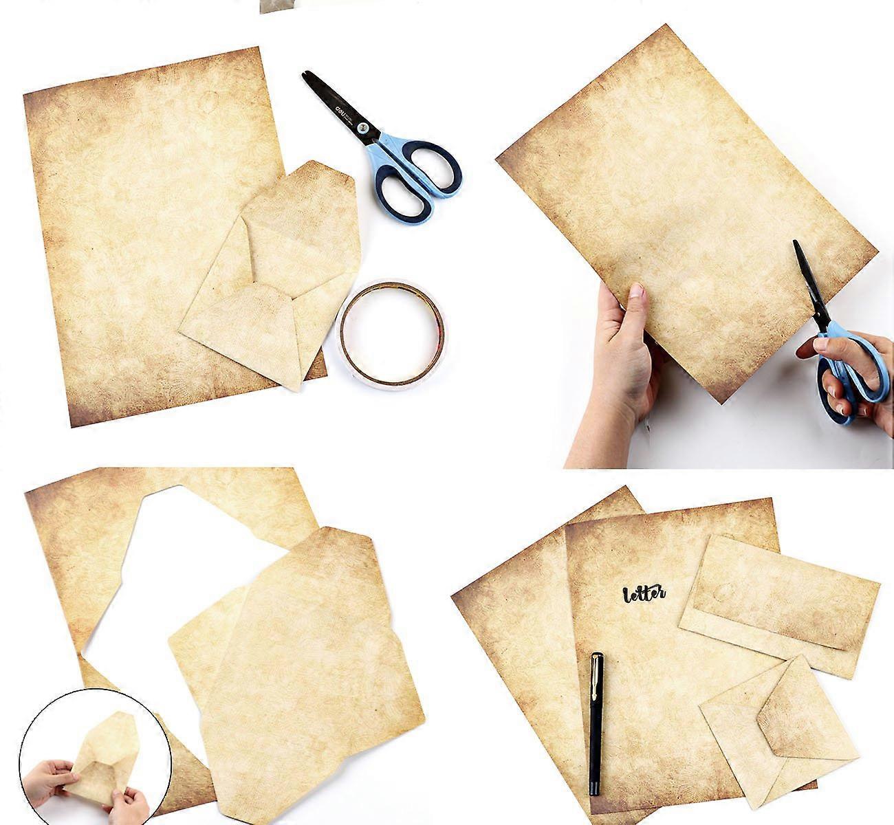 100 Blatt altes Papier Vintage Absofine Old Casanova Medieval Letter ...