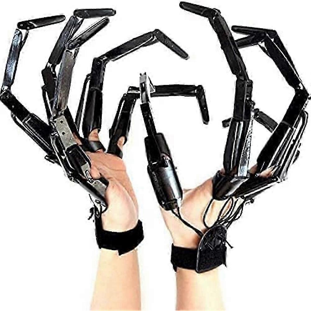 Halloween Articulated Fingers Scary Fake Skeleton Hands Realistic ...