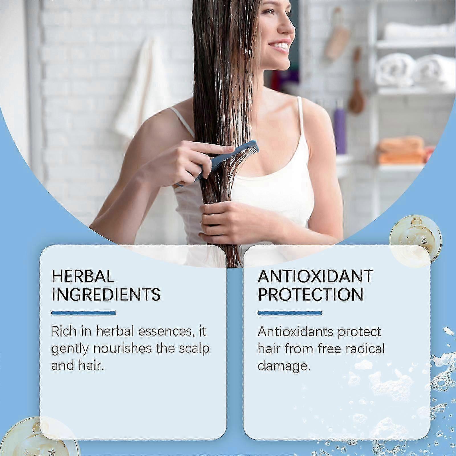 Eelhope Castor Oil Hair Treatment Moisturizing and nourishing hair root ...