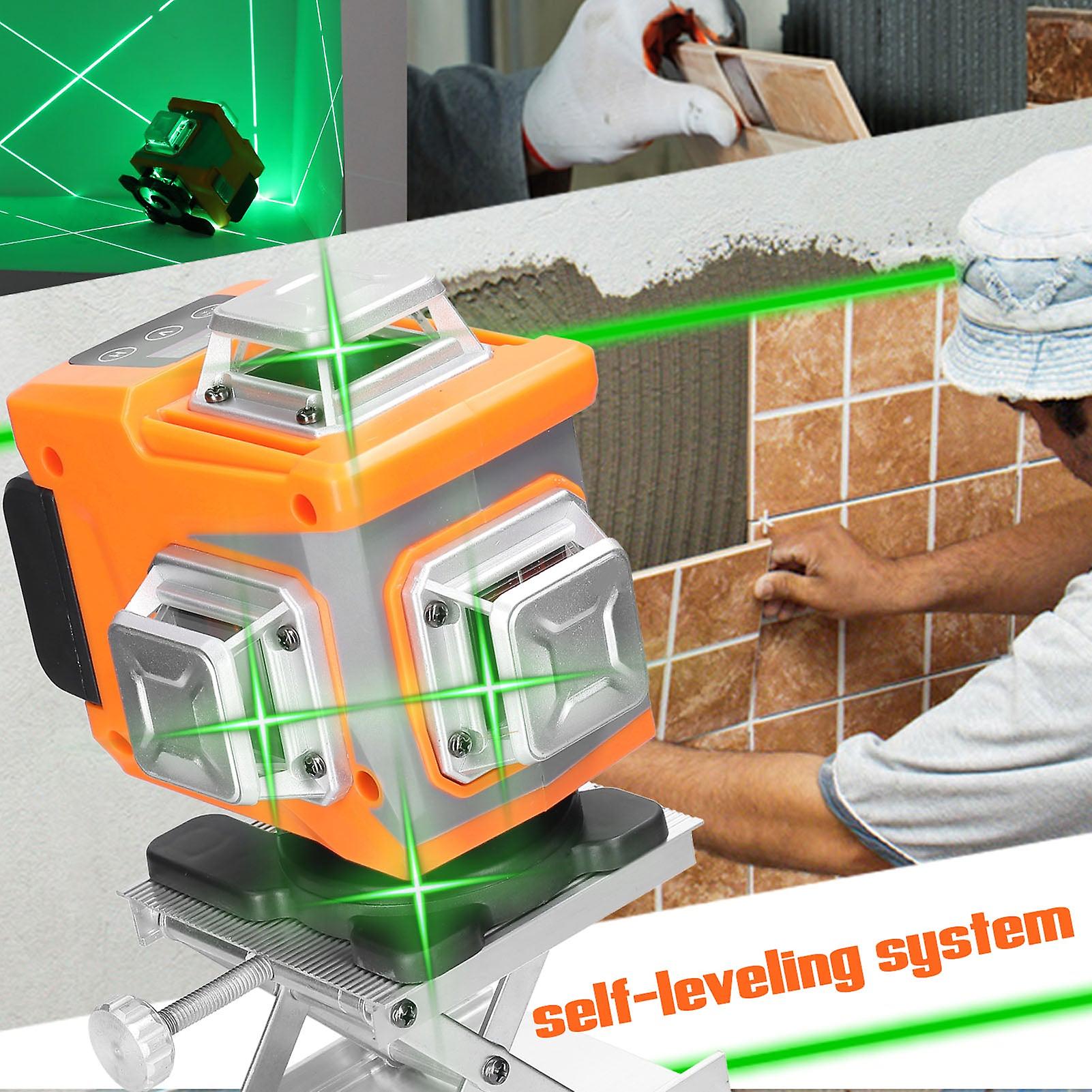 Kkmoon 16 Lines Laser Level 3° Self-leveling Leveling Tool ...