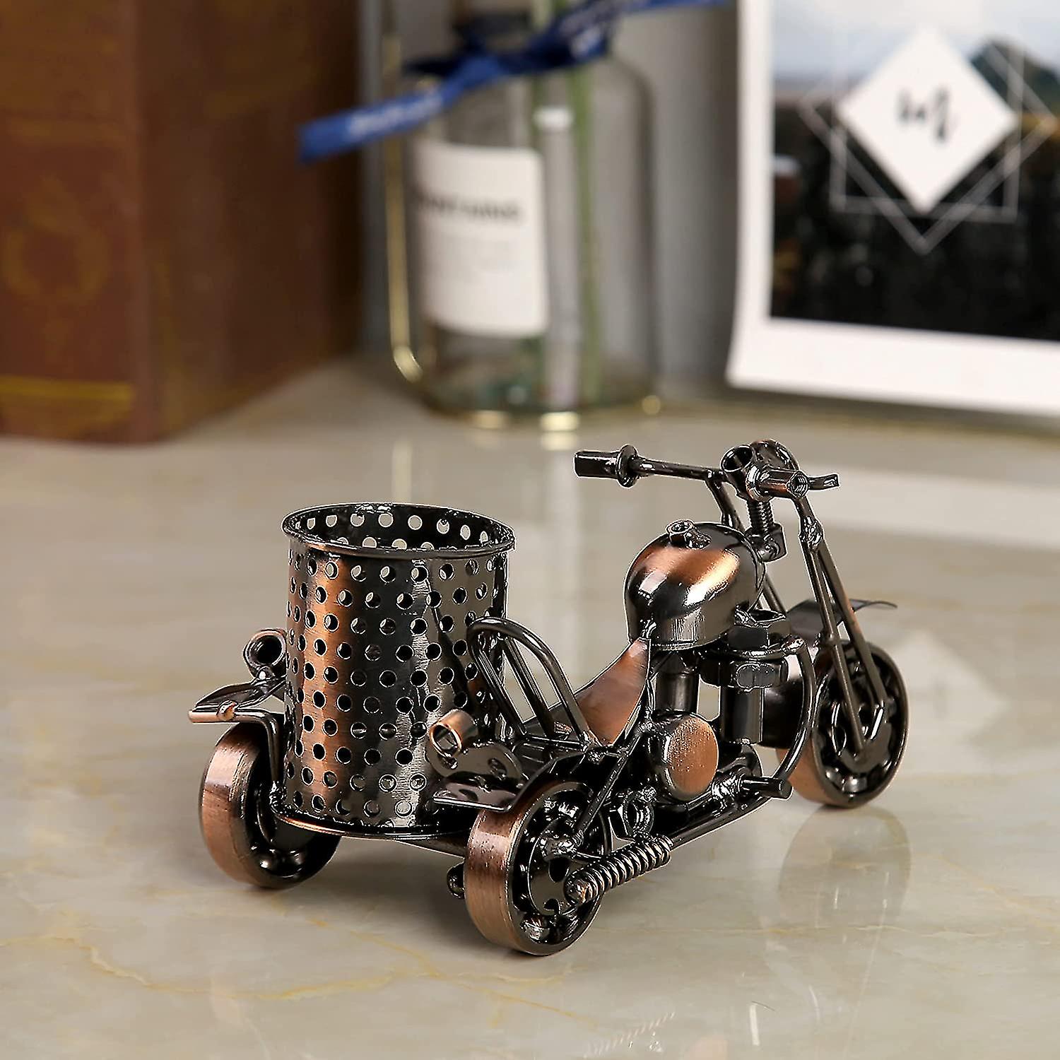 Pen Holder For Desk, Harley The Motorcycle(copper) SXQ | Fruugo UK