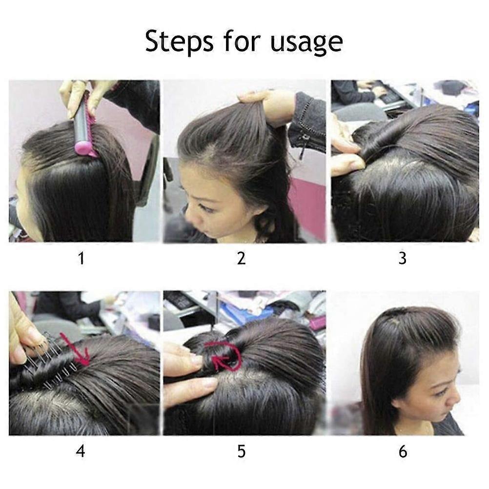 U Shape Hair Finishing Fixer Comb Stretch Invisible Flexible Hair ...