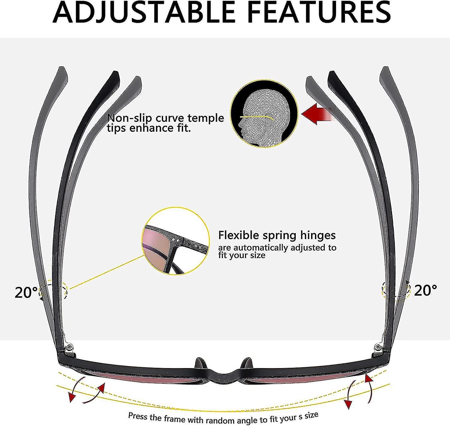 Color Blind Glasses That Make People See Color For Men Lightweight Men ...