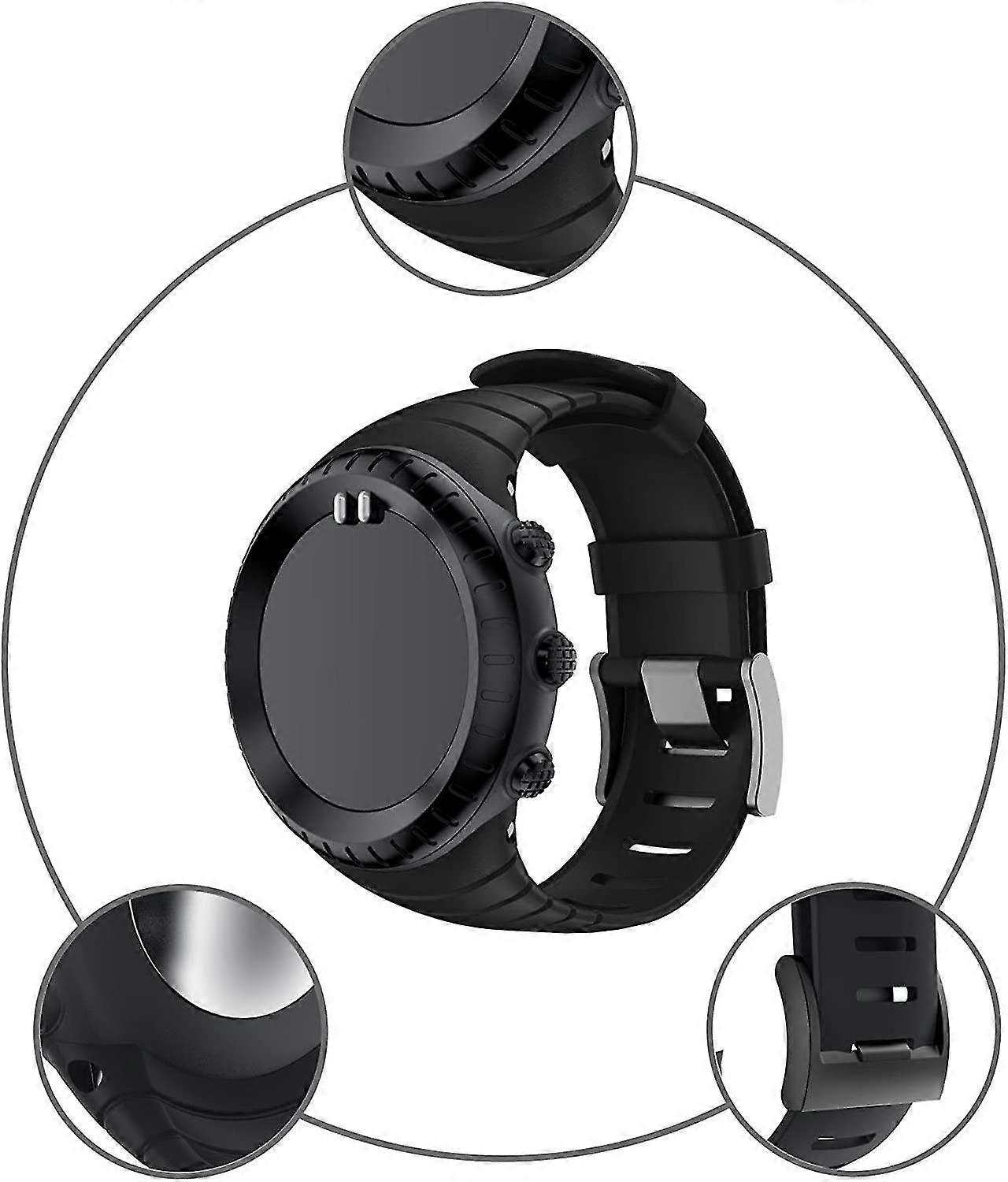 Suunto Core Strap, Rubber Replacement Watch Band For Suunto Core ...