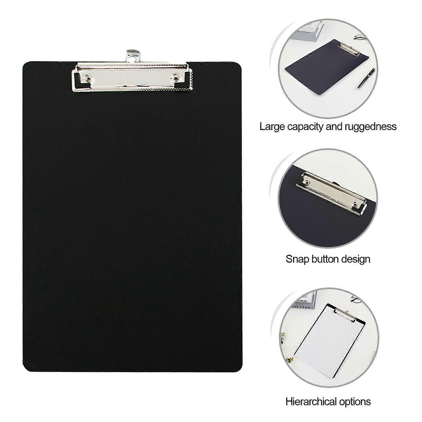 2Pcs A4 File Clipboard Document Organizer Sturdy Not Easily Deformed ...