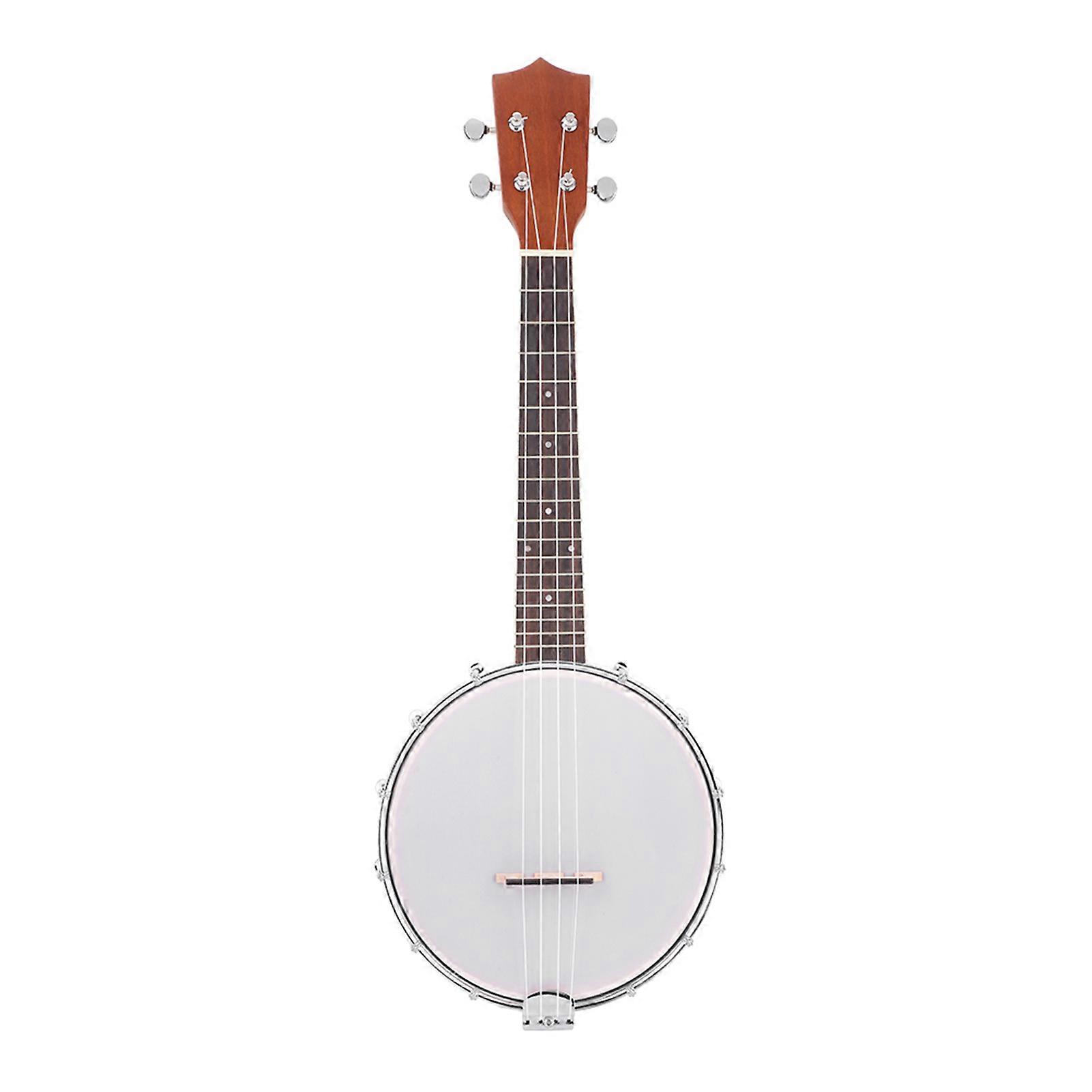 4 String Banjo Set With Bj10 Strings Capo Cleaning Polish Cloth | Fruugo UK