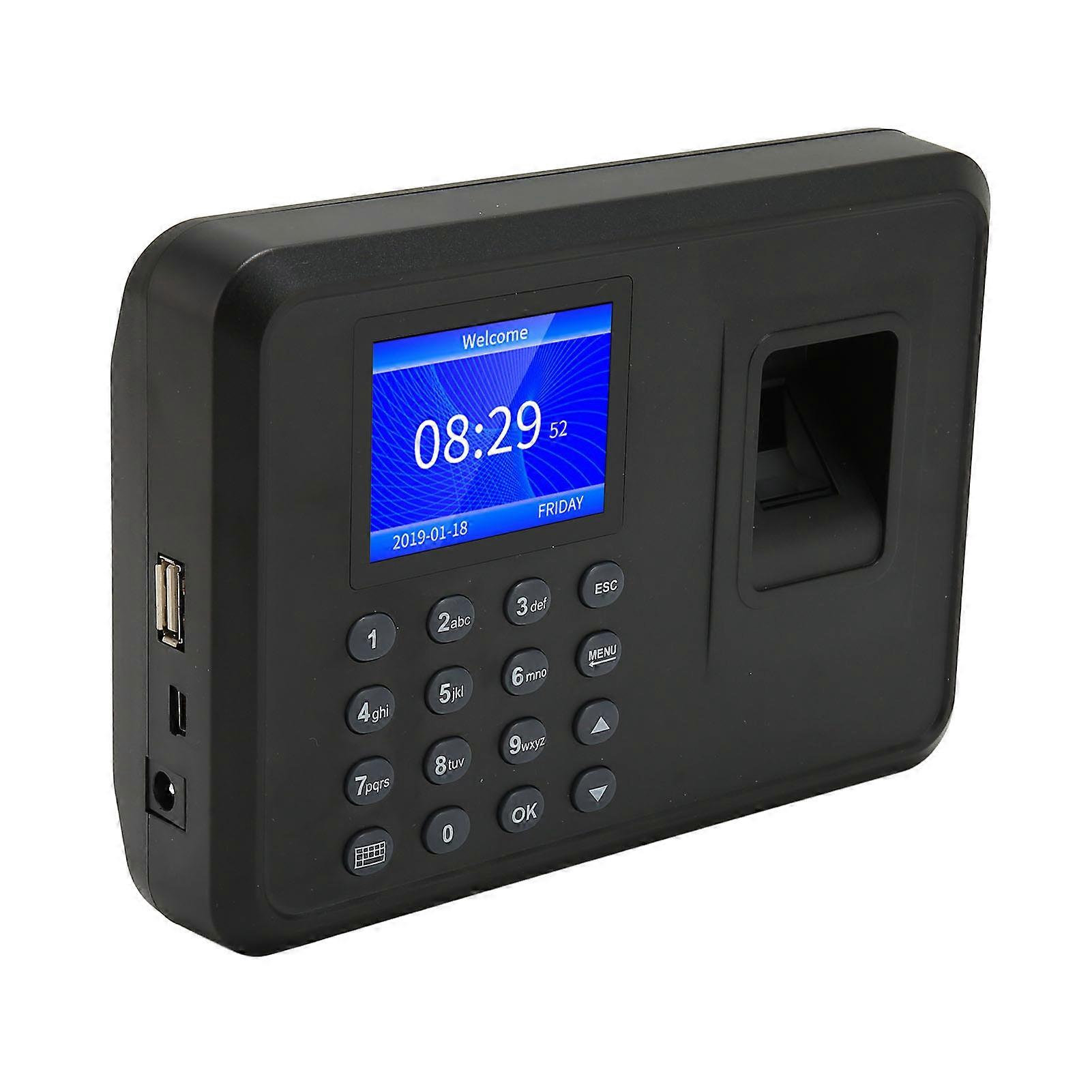 Fingerprint Attendance Machine 2.4 Inch 1000 User Capacity Name Display ...