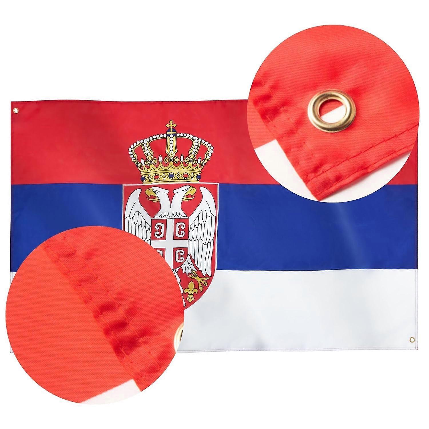 Serbia Flag,Eyelet In Every Corner, Serbian Flag, Tricolor, Yugoslavia ...
