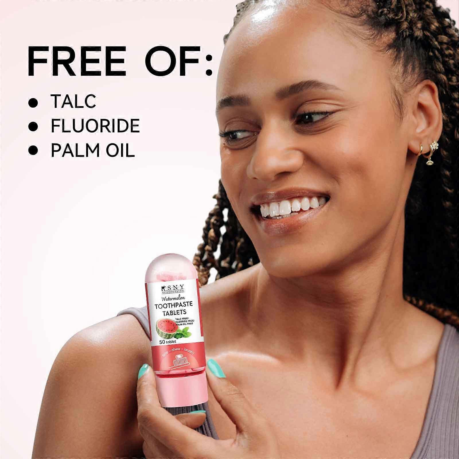 Watermelon Toothpaste Tablets Alternatives To Traditional Toothpaste ...