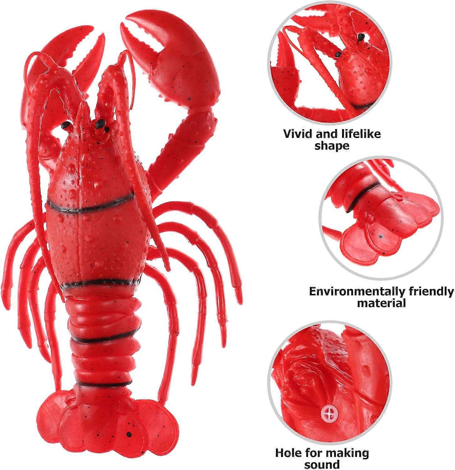 2024,Toy Lobster Rubber,Lobster Shape Simulation Soft Rubber Model ...